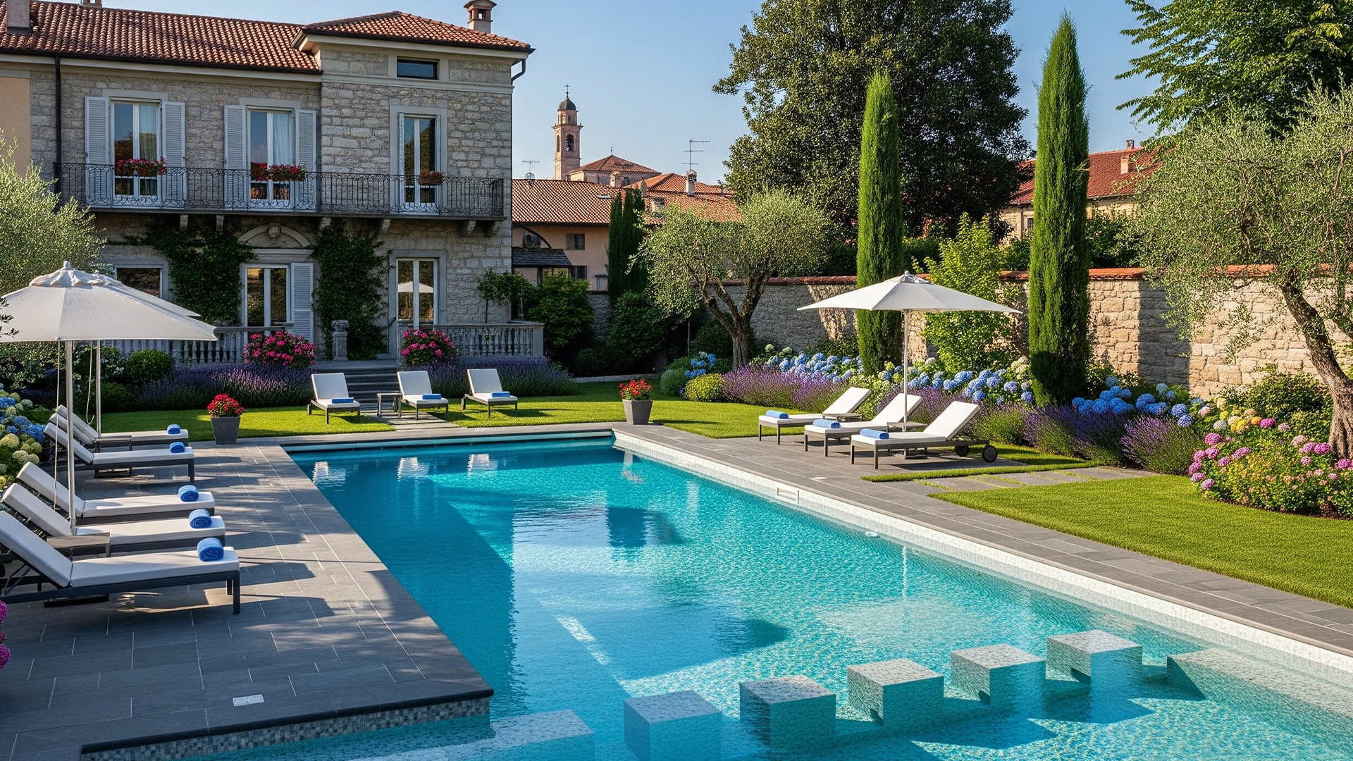 costruzione piscine Solaro - Milano- CEMI Network